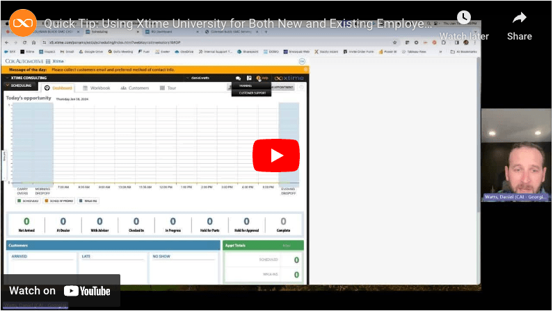 Schedule Archives | Xtime
