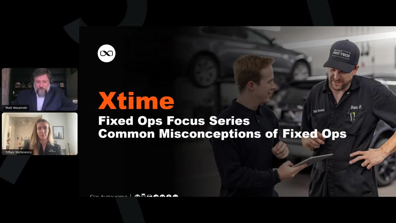 2025 Fixed Ops Focus Series: Common Fixed Ops Misconceptions | Xtime
